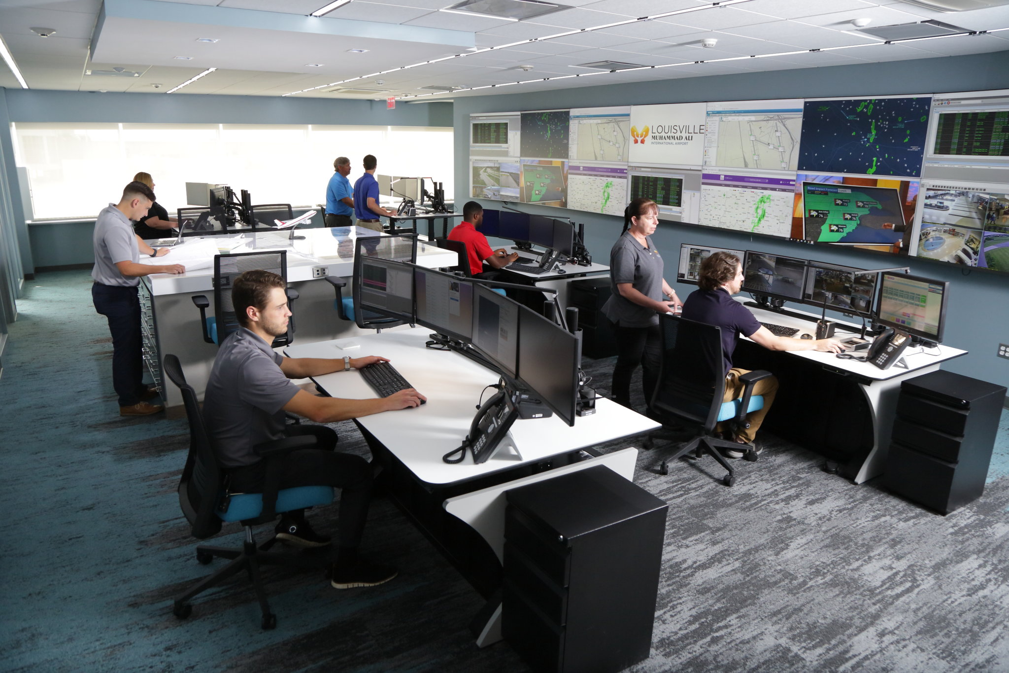 SDF Next Program: New Airport Operations Center Unveiled at Louisville ...